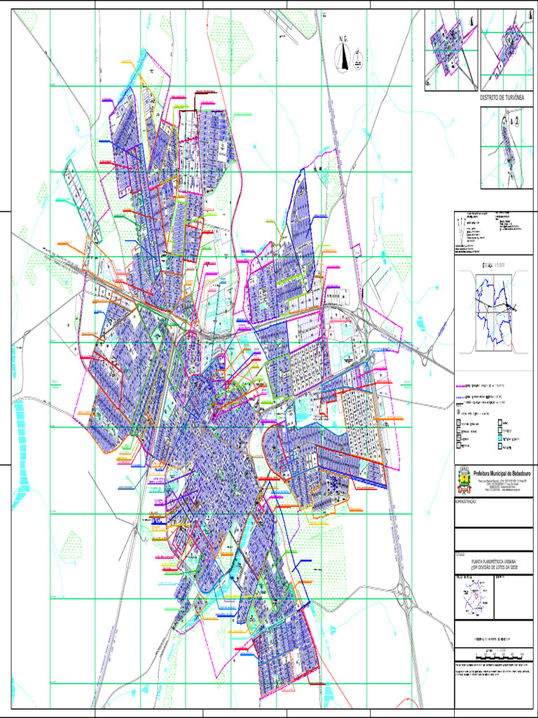 Mapa de Bebedouro SP | PDF