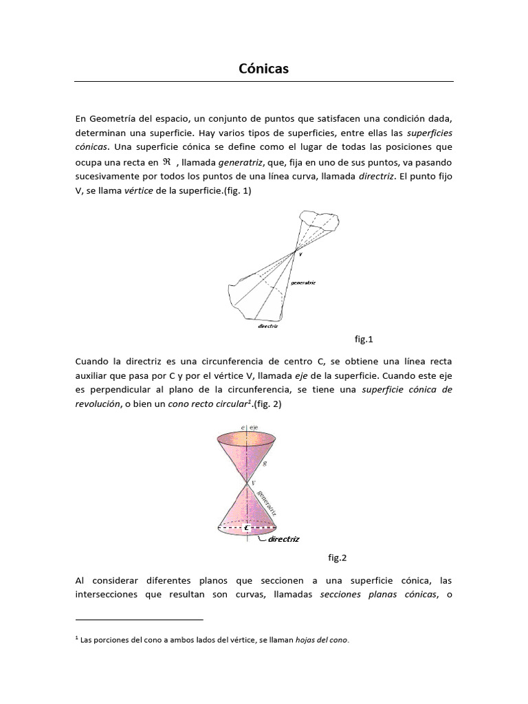 Guía Teorica - Conicas - Duarte | PDF | Elipse | Ecuaciones