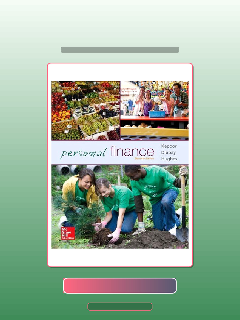 Real Test Bank Personal Finance Kapoor 11th Edition Ebook and TestBank ...