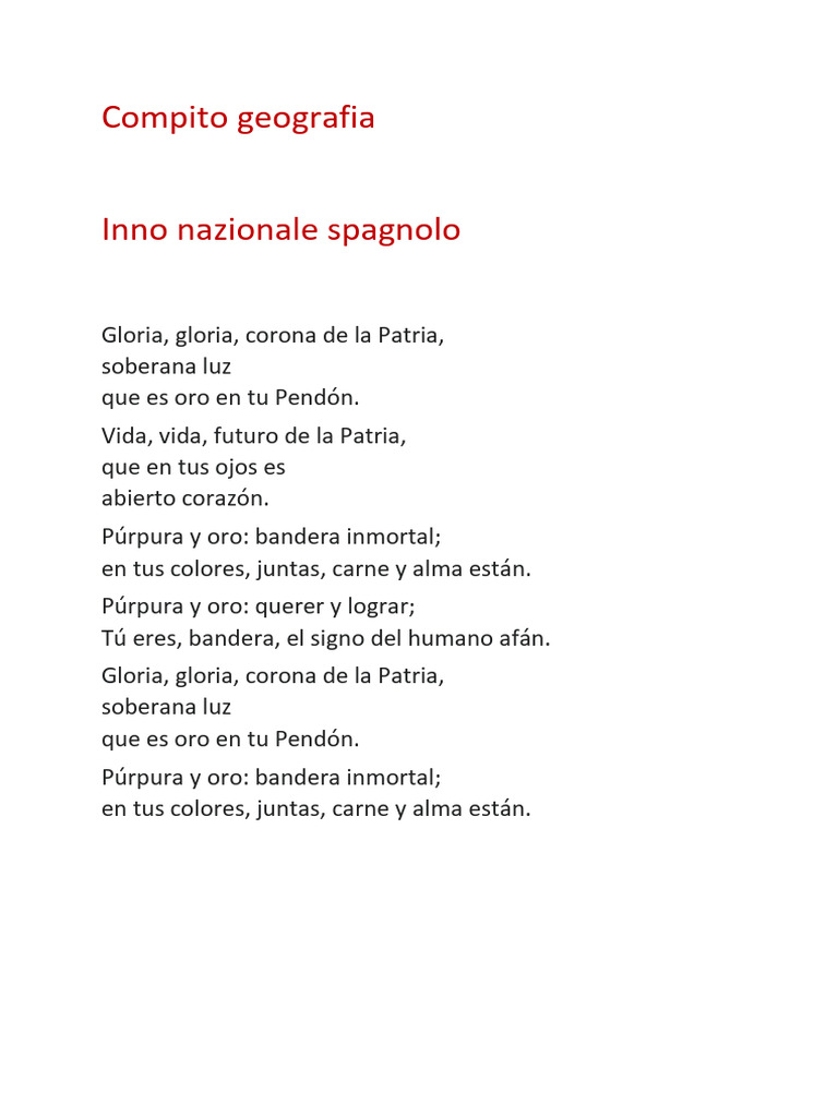 Compito Geografia | PDF