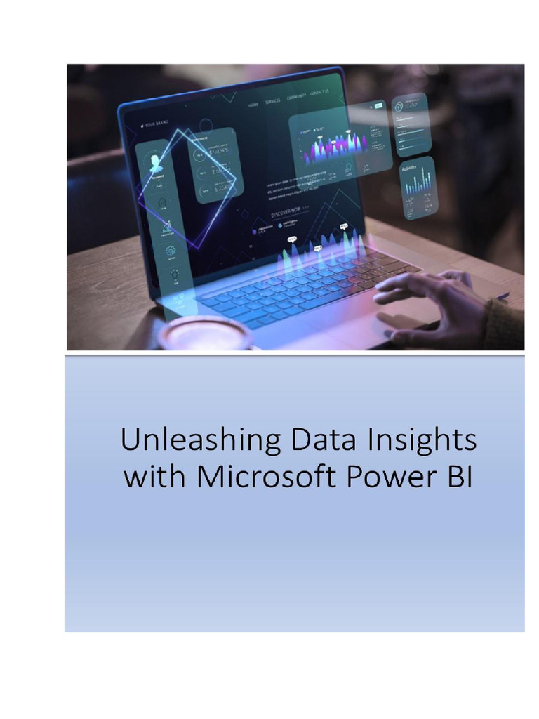 Unleashing Data Insights With Microsoft Power BI - ACE - INTL - Aptech Limited | PDF | Microsoft ...