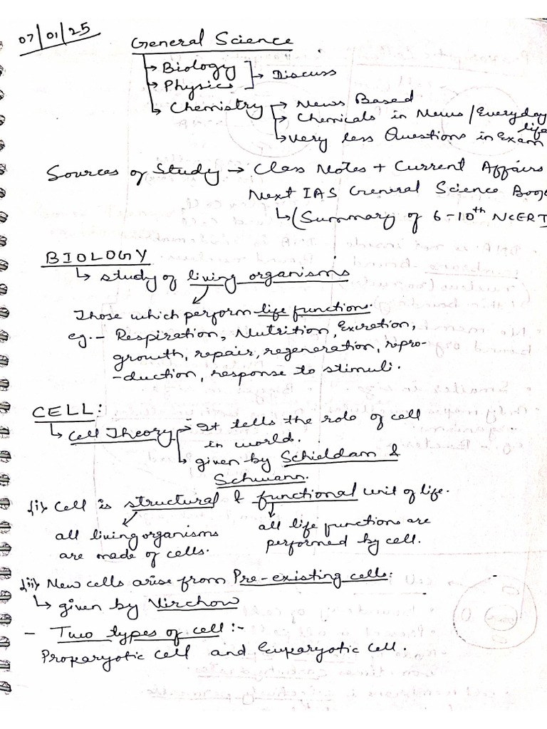 Cell - Types, Cell Membrane and Cell Wall | PDF