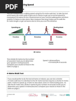 10 Meter Walk Test | PDF