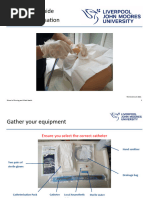 Male Catheterisation OSCE Checklist Geeky Medics | PDF | Catheter | Urology