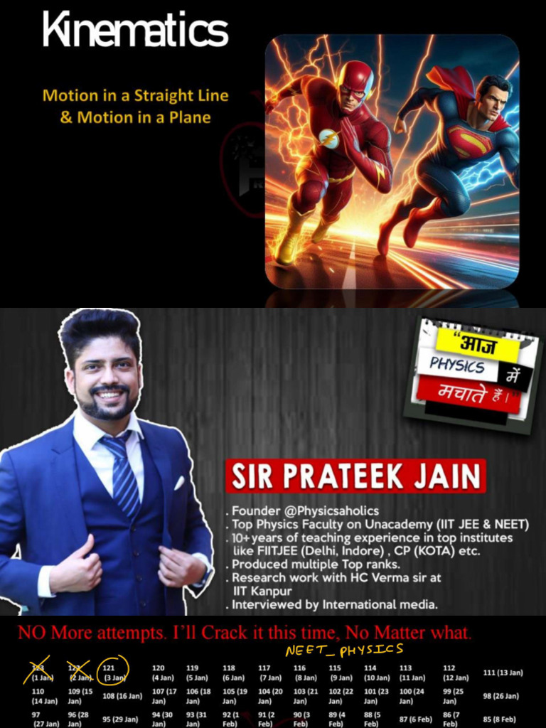 Kinematics Notes | PDF