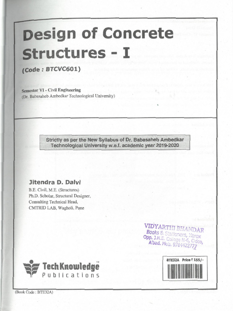 Design of RC (DCS) | PDF | Strength Of Materials | Reinforced Concrete