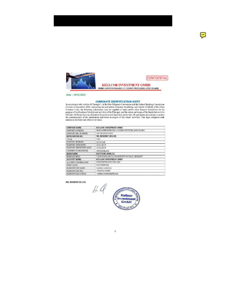 CIS Kellcor Investment 2025 | PDF
