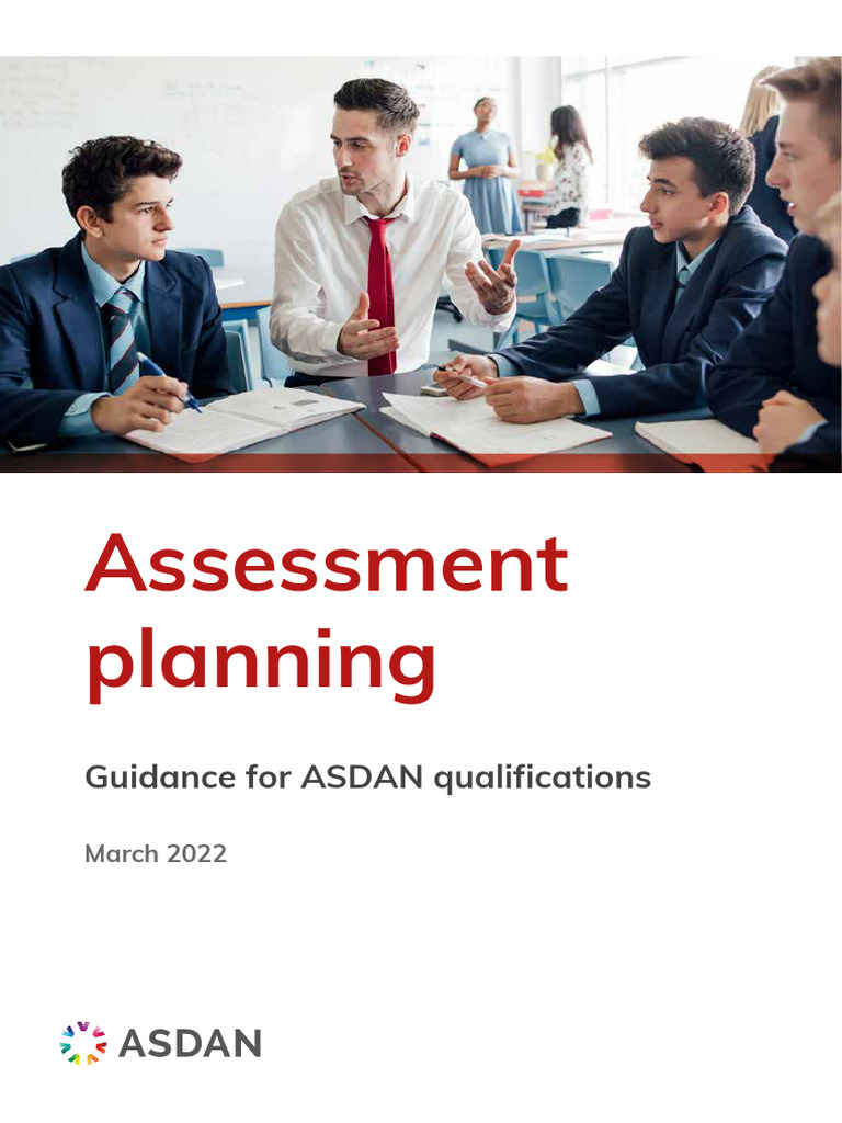 ASDAN Assessment Planning Guide | PDF | Educational Assessment | Learning