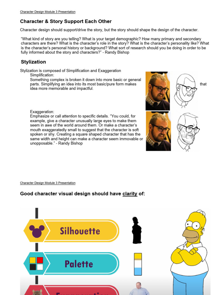 Character Design: Shape Language & Exaggeration | PDF | Color | Triangle