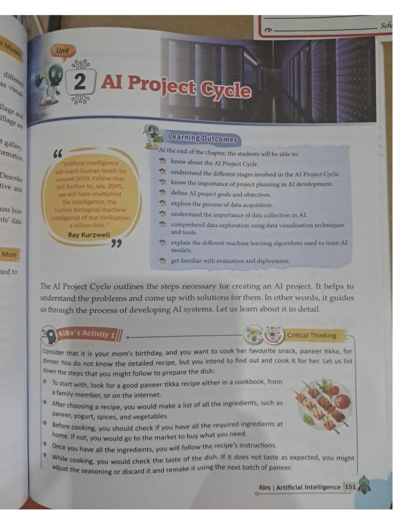 Unit 1 Revisiting AI Project Cycle and Ethical Framework | PDF