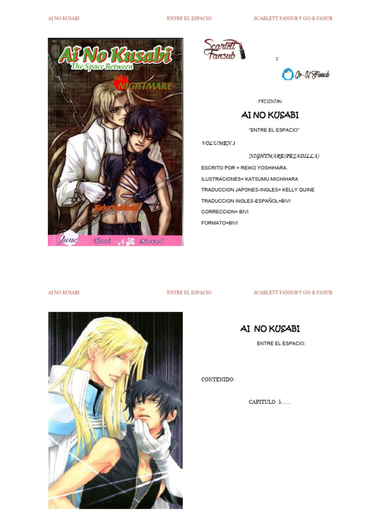 (SF&GKF) Ai No Kusabi Vol3 Cap6 | PDF