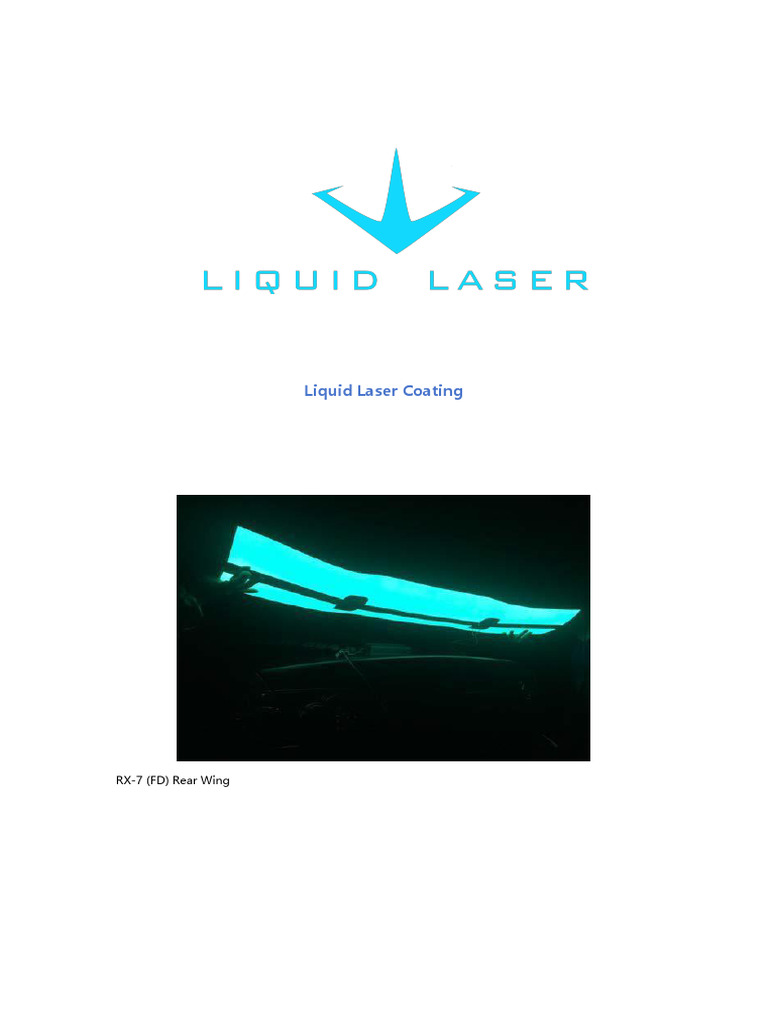 Liquid Laser Coating for Vehicles | PDF | Power Inverter | Alternating ...