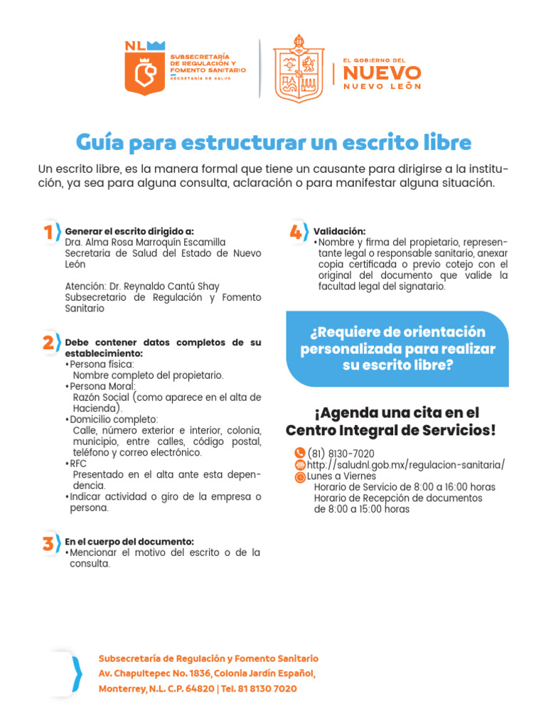 Guia Escrito Libre 2025 | PDF