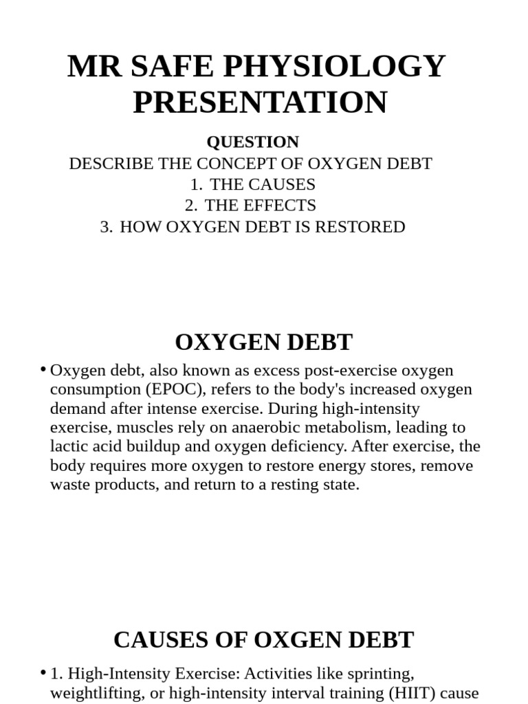 MR Safe Physiology Presentation | PDF