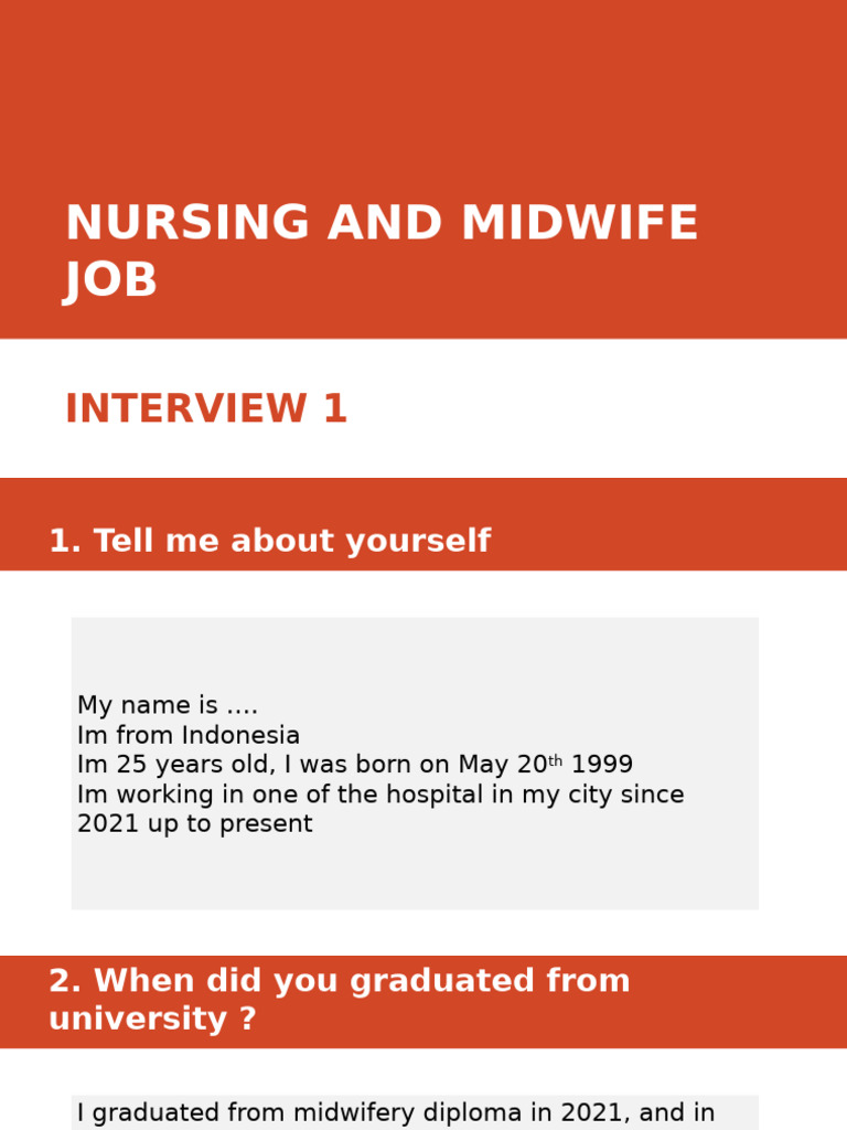 Nursing and Midwife Job | PDF | Midwifery | Childbirth