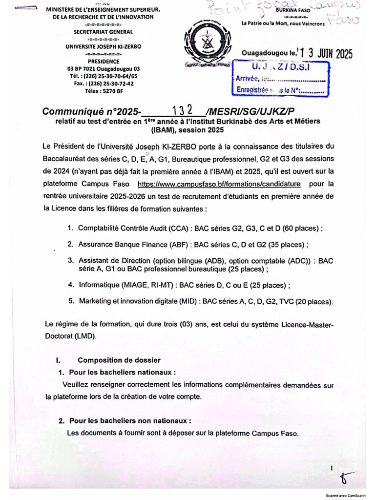 Test Ibam 2025 | PDF