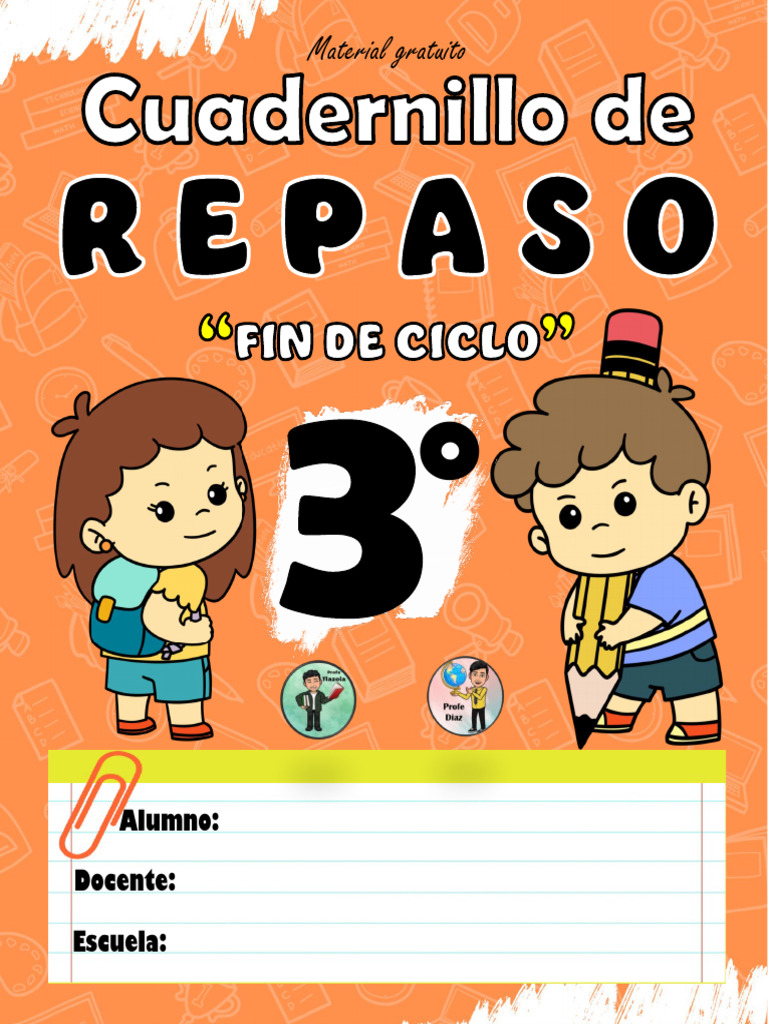 3° Cuadernillo de REPASO de VERANO - Profe Diaz | PDF | Sistema ...