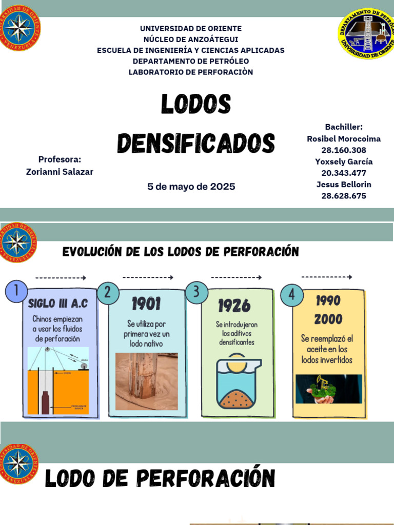 Lodos Densificados en Perforación | PDF | Reología | Viscosidad