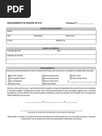Requerimento de Isenção de IPTU 2024 | PDF