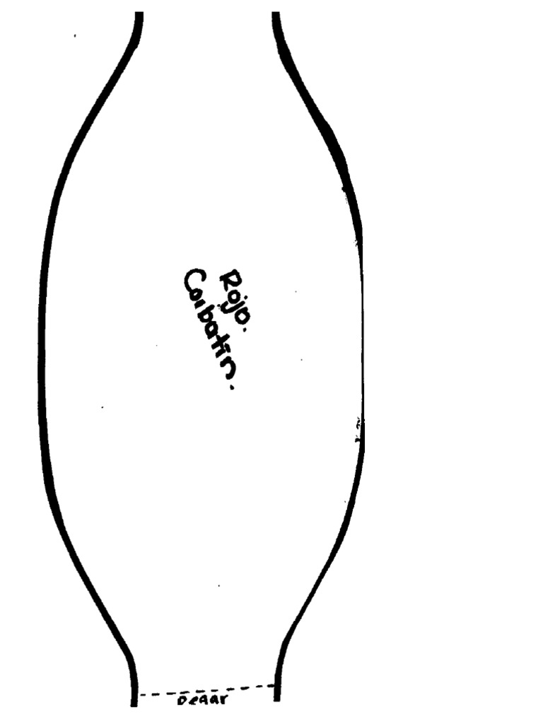 Moldes (Cuerpo y Corbatín) - Rana René | PDF
