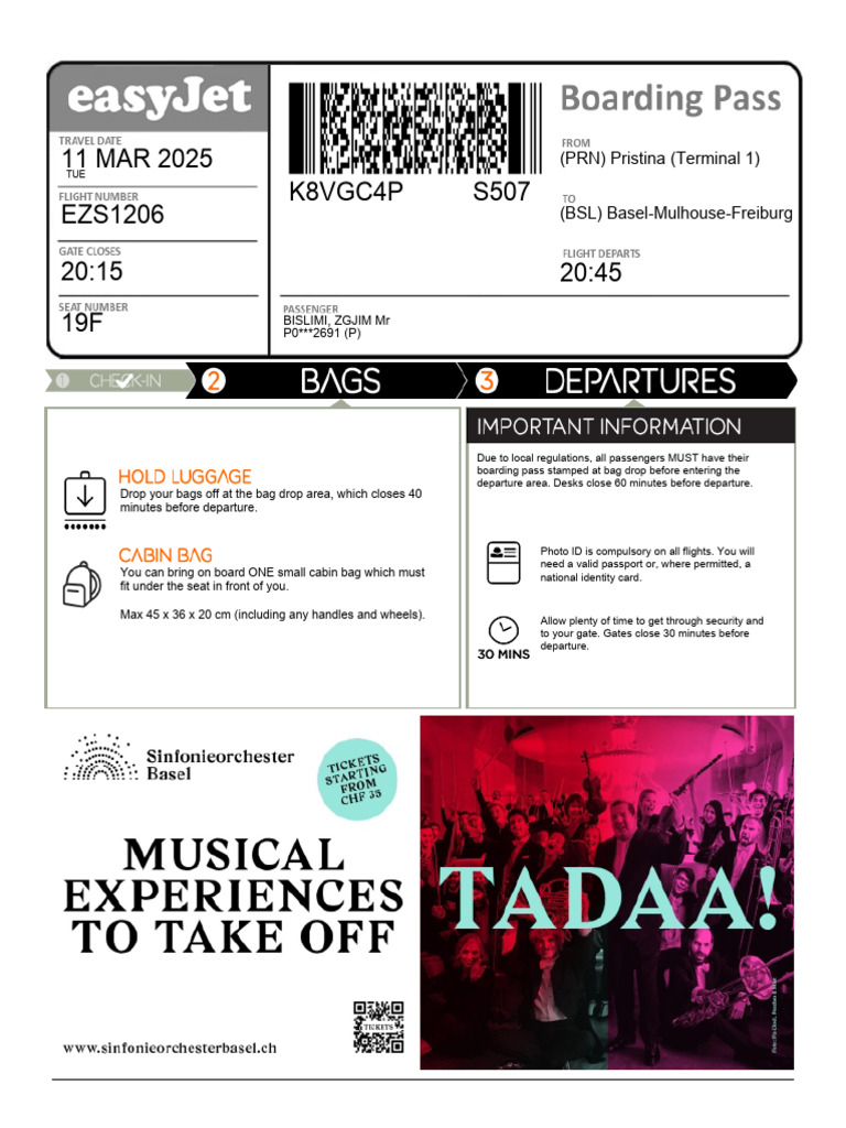 Boarding Pass | PDF | Identity Document | Access Control