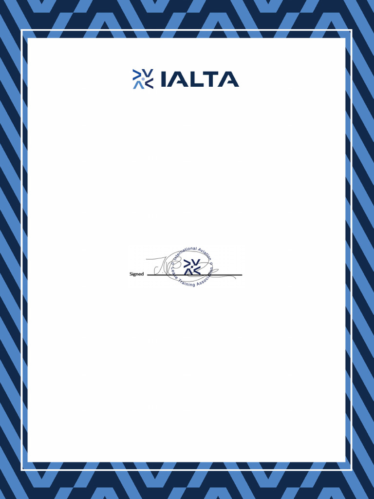 Ialta Certificate | PDF
