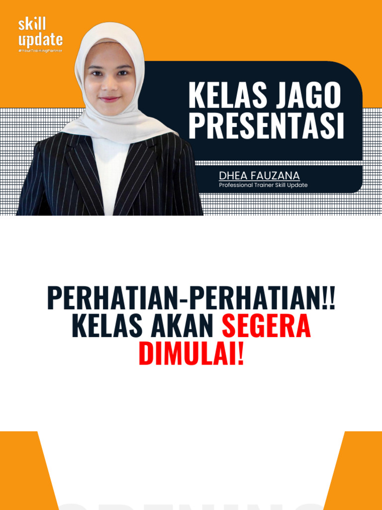 Materi Kelas Jago Presentasi | PDF