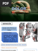 Semiología Del Dolor. 2025.1 | PDF | Dolor | Fisiología