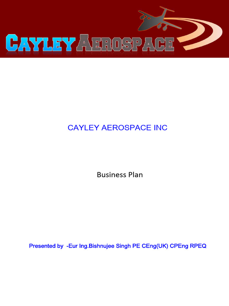 Business Plan Aviation MROI | PDF | Swot Analysis | Logistics