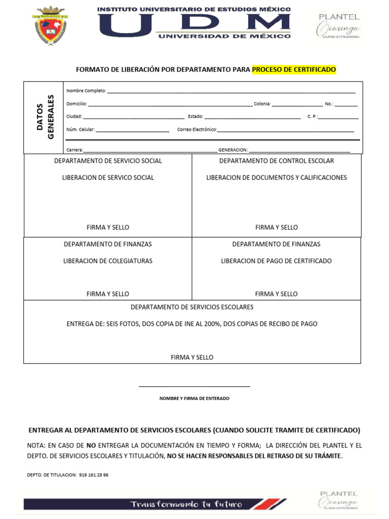 Formato Recolector de Sello | PDF