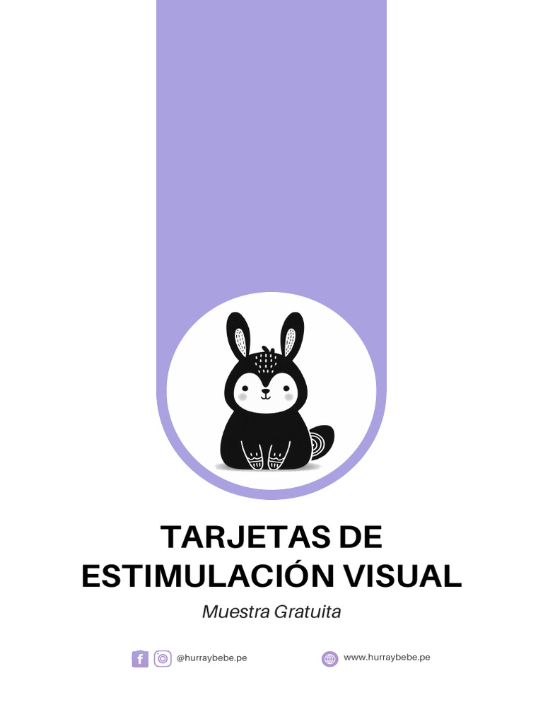 Tarjetas de Estimulación Visual para Bebés | PDF