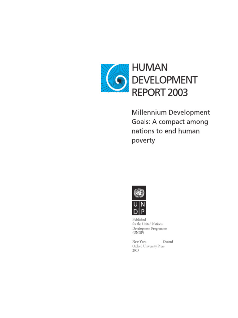 Health Development Report | PDF | Millennium Development Goals | Poverty