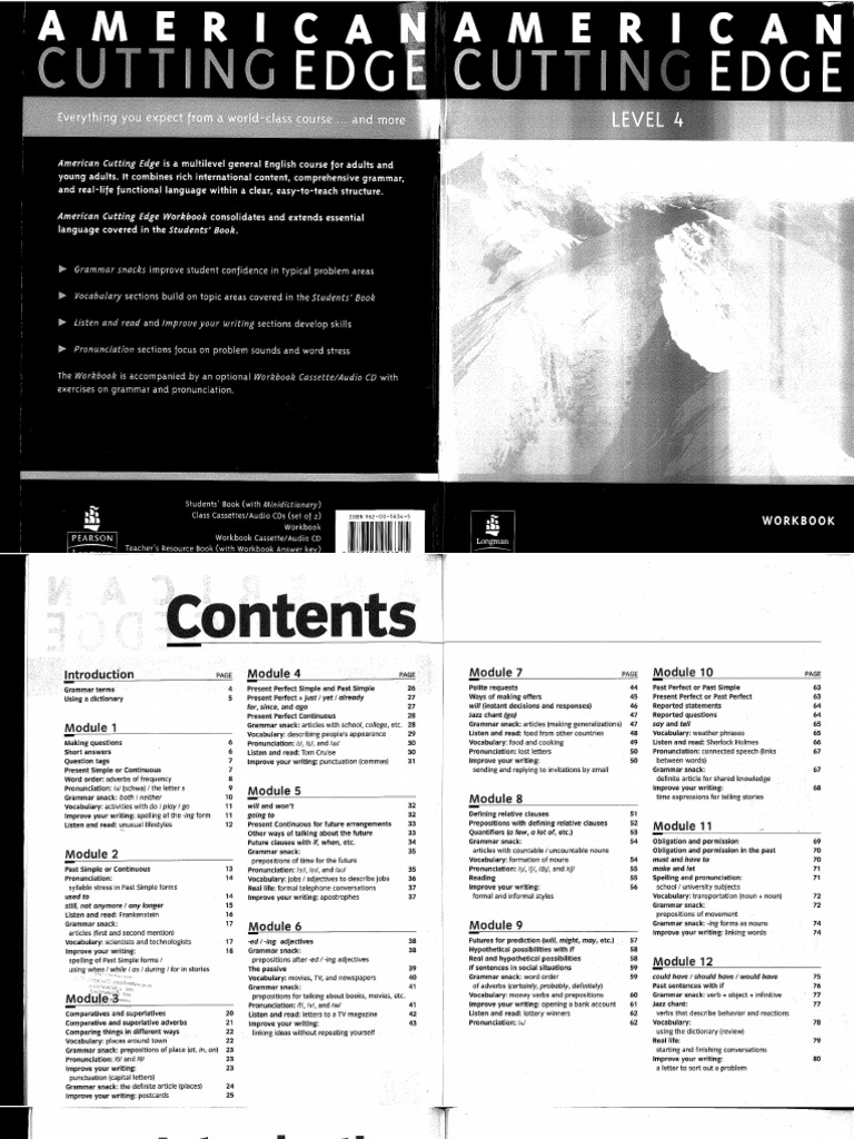 ACE 4 Workbook | PDF