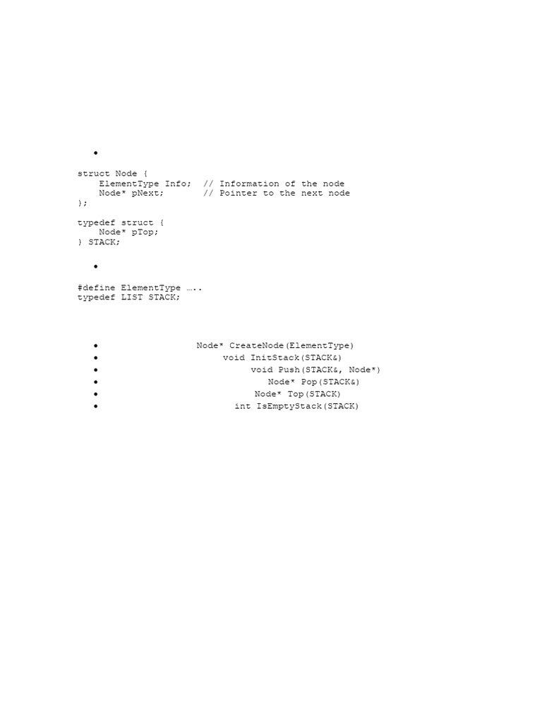 Practice Lesson 4 - Stack | PDF
