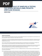INDOT Sampling and Testing Frequency Manual | PDF | Concrete | Road Surface