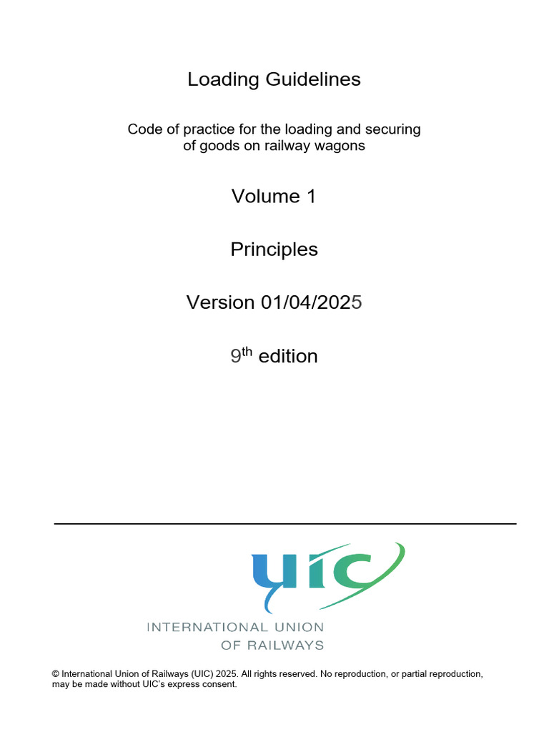 Loading Guidelines for Railway Goods | PDF | Pallet | Friction