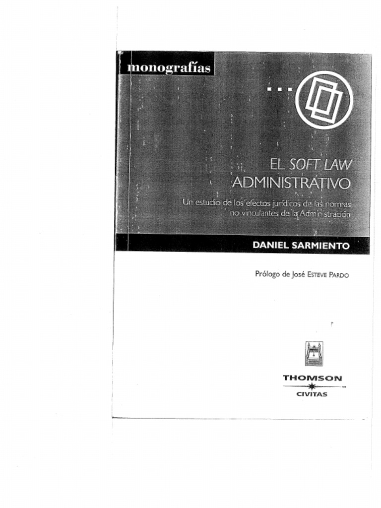 Sarmiento El Soft Law Administrativo | PDF
