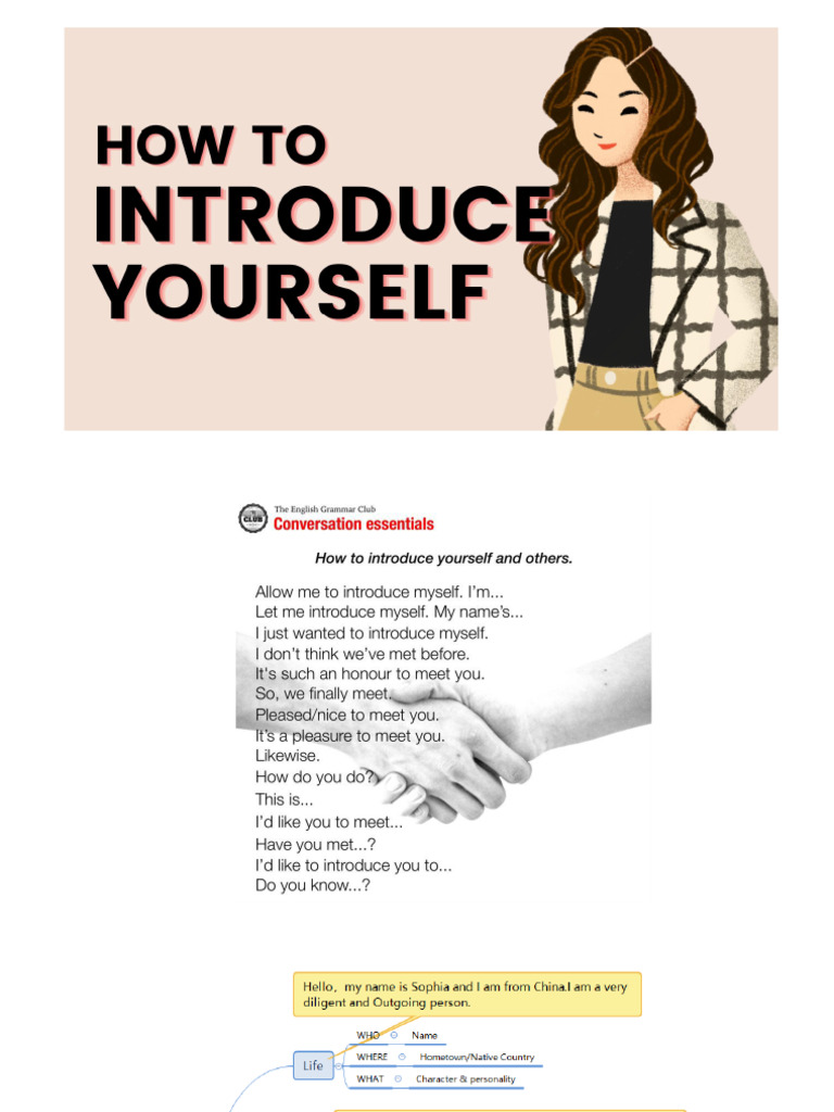 Introducing Yourself | PDF