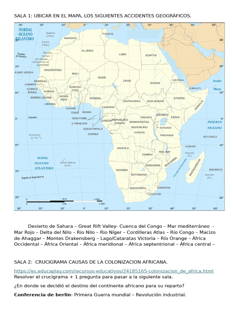 Repaso Geo 2 Escape | PDF