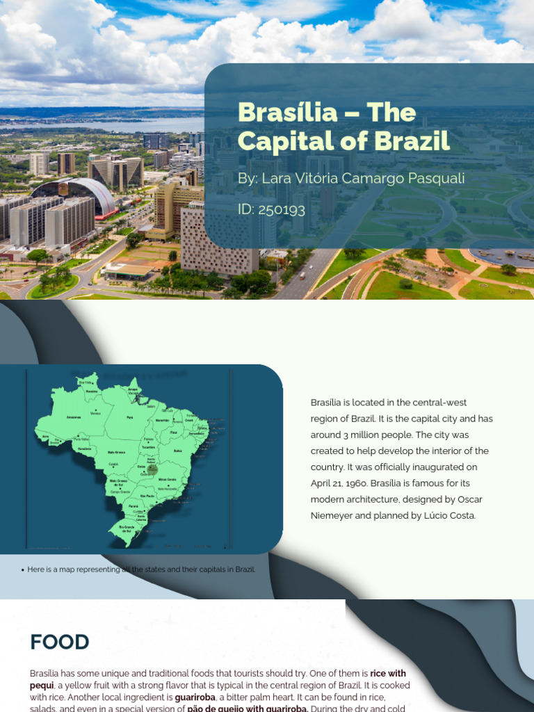 Brasília: Brazil's Planned Capital City | PDF | Brazil | Foods