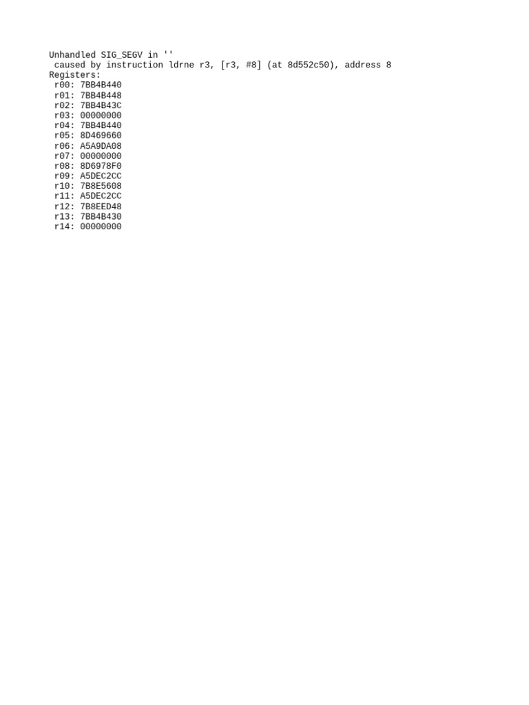 Crash Dump | PDF