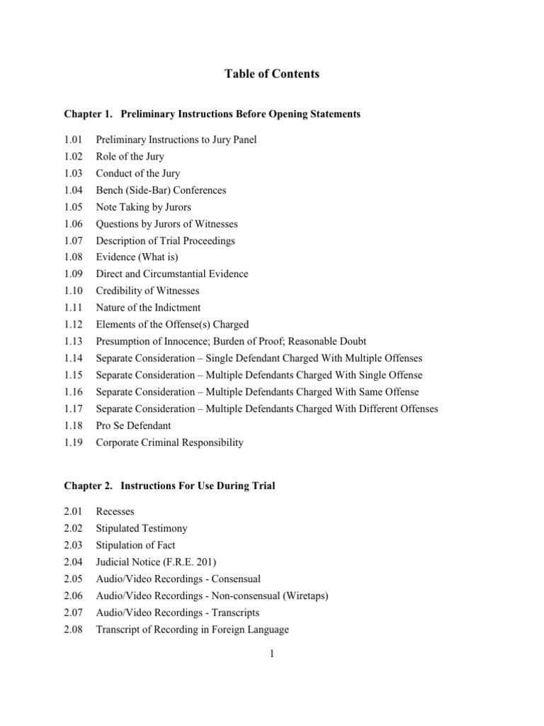 Jury Instructions on Evidence Credibility | PDF | Mail And Wire Fraud ...