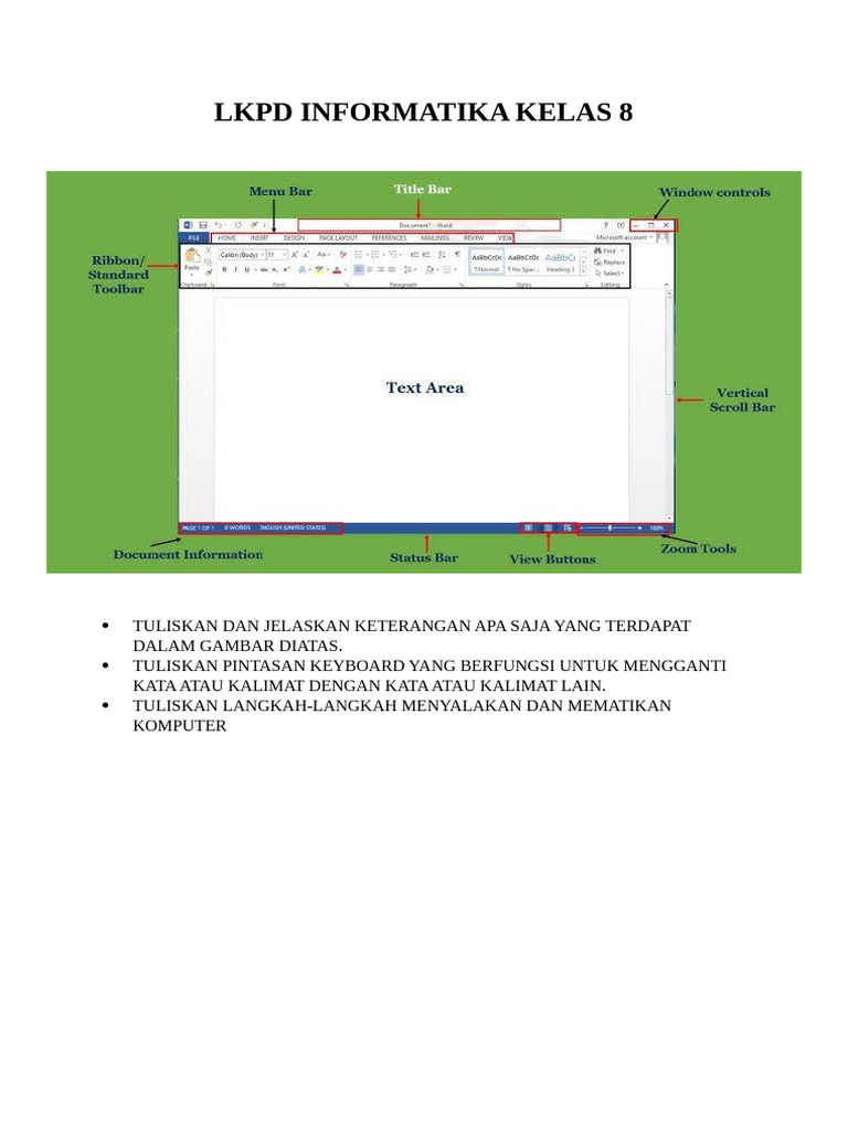 Lkpd Informatika Kelas 8 | PDF