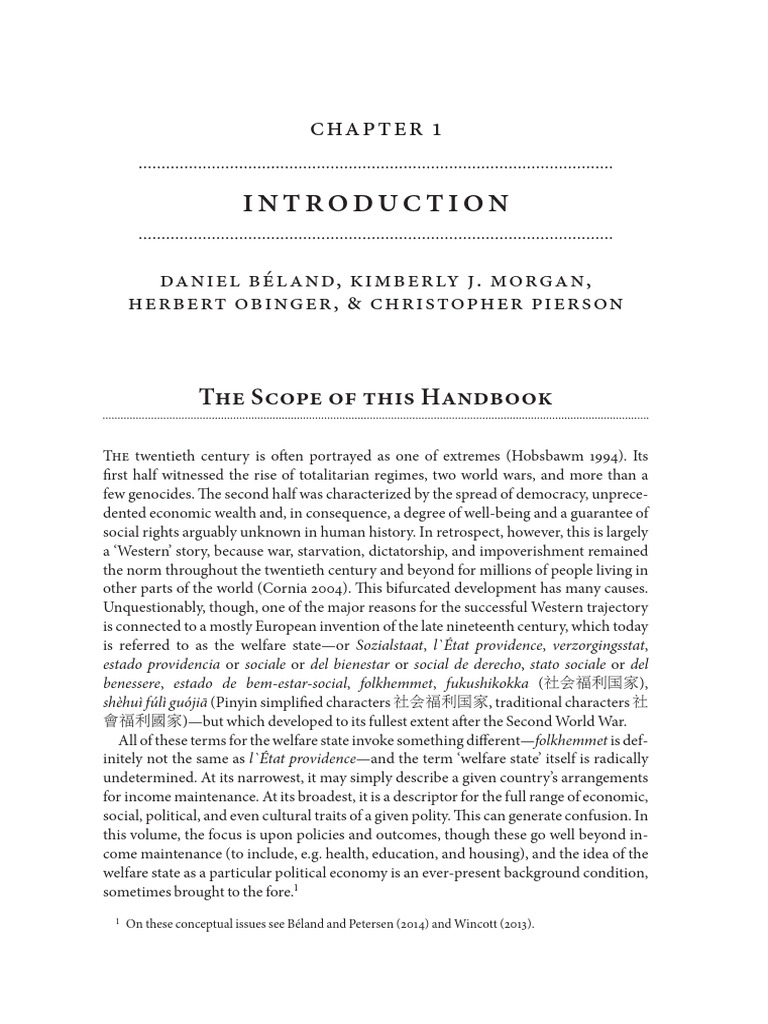 Understanding the Welfare State's Evolution | PDF | Austerity | Welfare ...