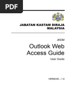Coast Guard OWA CAC Access Guide | PDF | Email | Microsoft Outlook