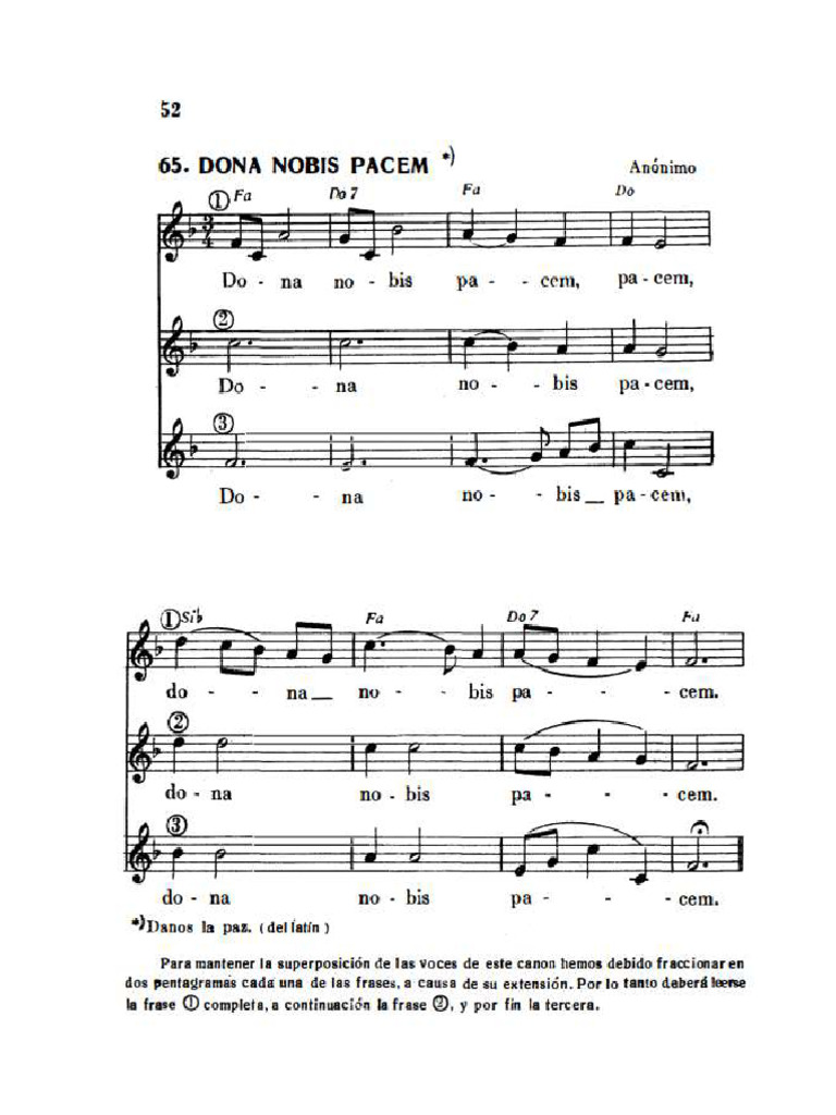 Dona Nobis Pacem | PDF
