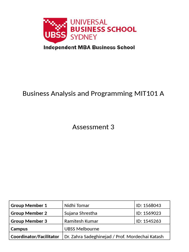 BAAP Assessment 4 Draft Ramit | PDF | Automation | Quality Assurance
