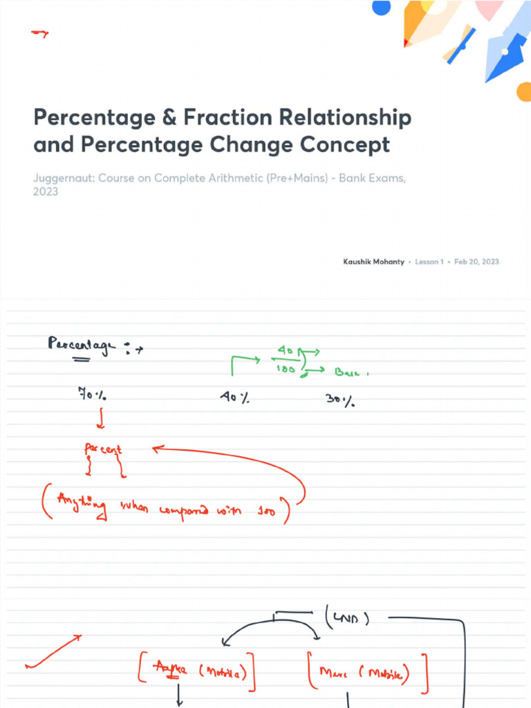 Percentage Complete | PDF