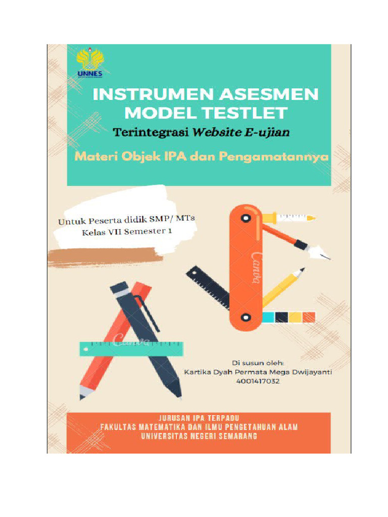 Produk - Instrumen Asesmen Model Testlet Terintegrasi Website E-Ujian ...