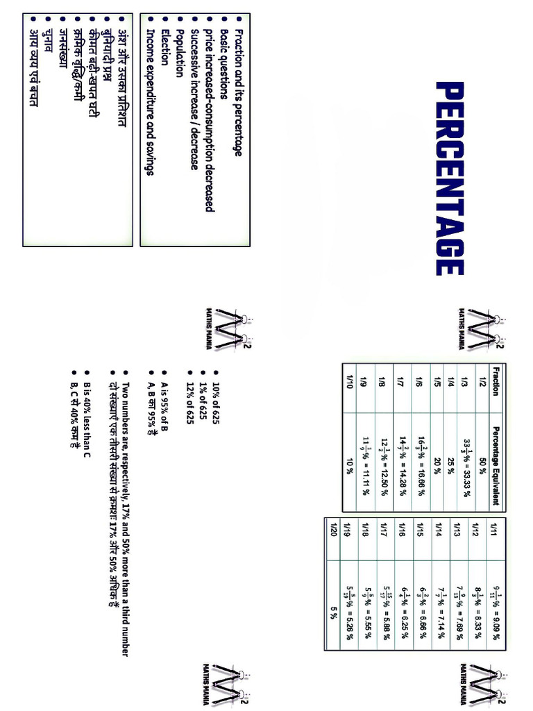 1 Percentage | PDF